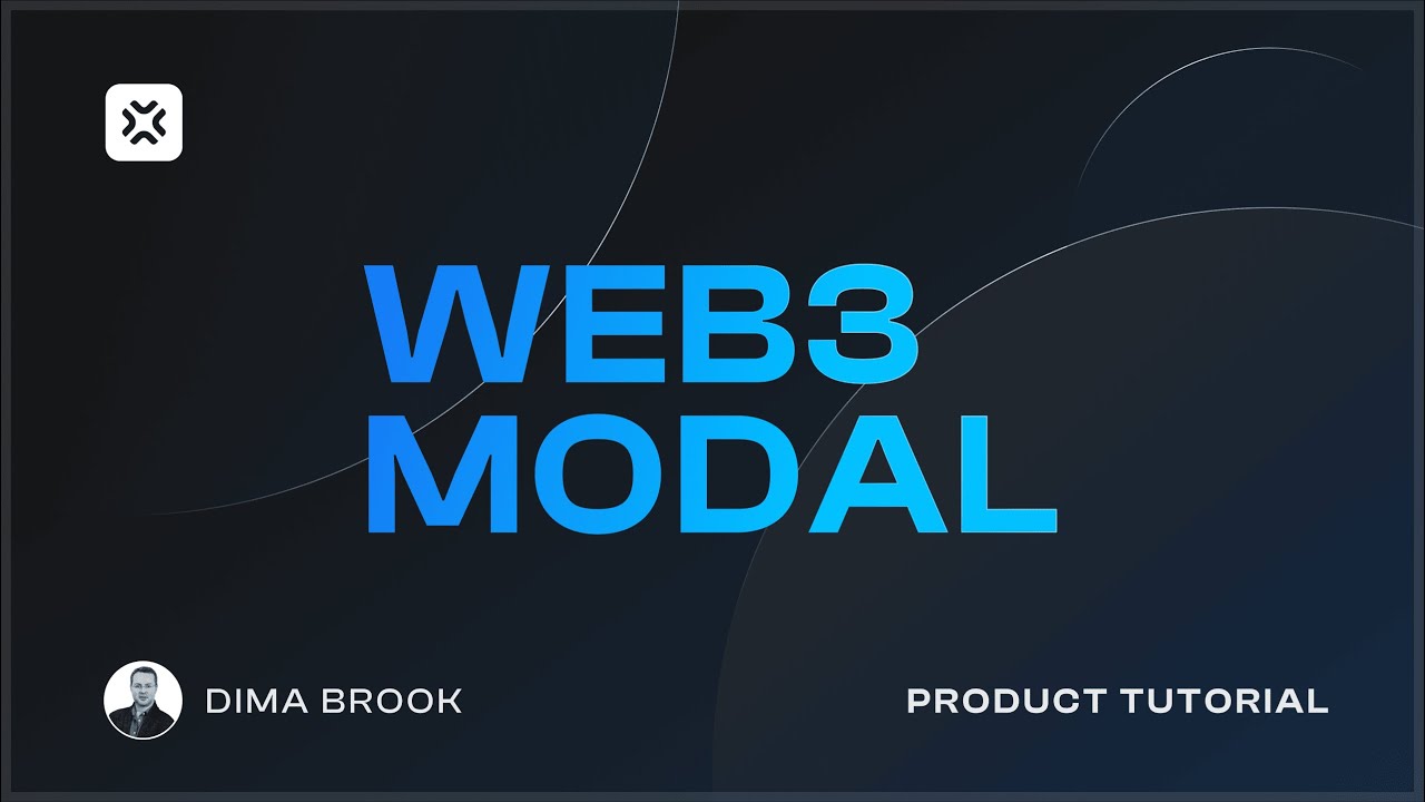 Product Tutorials Web3modal Youtube