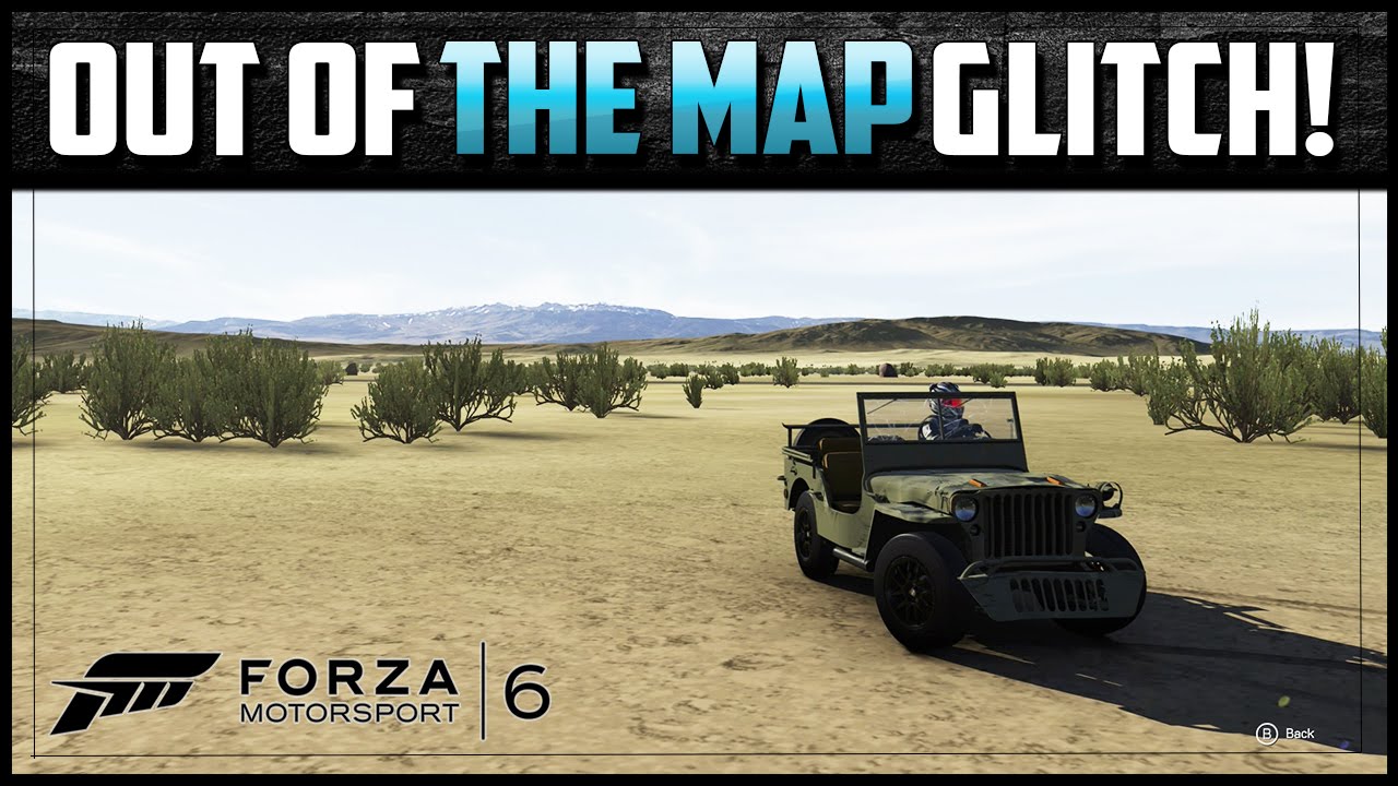 Forza Motorsport 6 How To Get Out Of Map Glitch On Tag Virus Forza