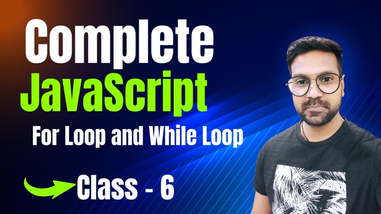 Javascript Operators For Loop And While Loop For In And For Of