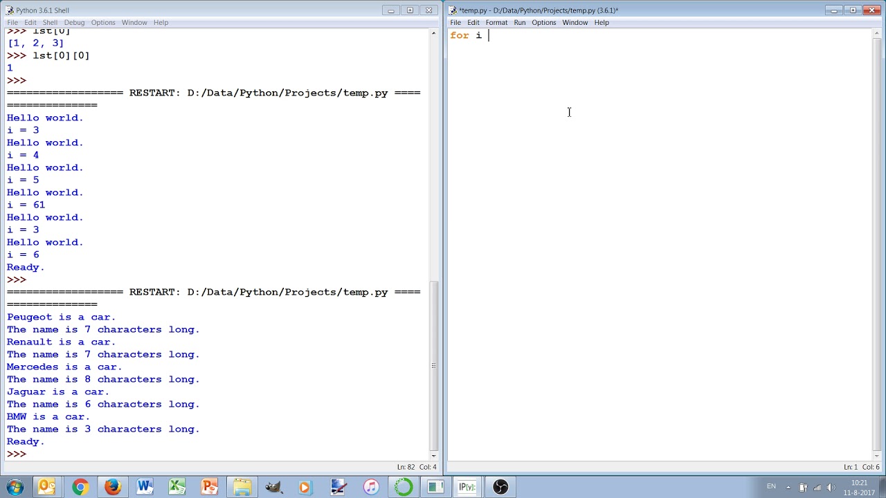 4 Python 3 Basic For Loop Range And List Ae1205 Youtube