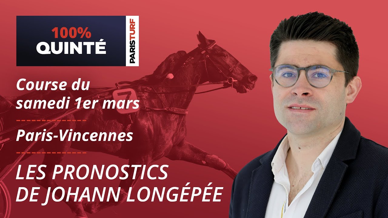Pronostics Quinté Pmu 100 Quinté Du Samedi 1er Mars à Paris