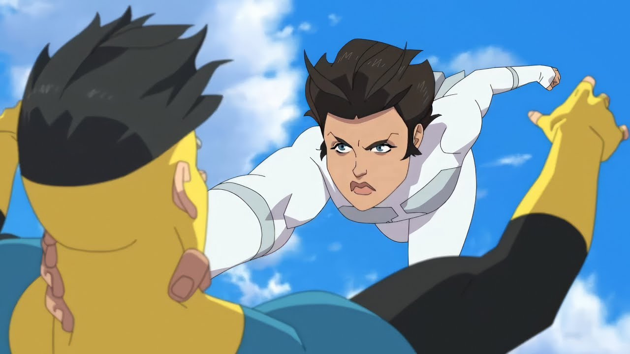 Invincible S2e7 Invincible Vs Anissa Full Fight Scene Youtube