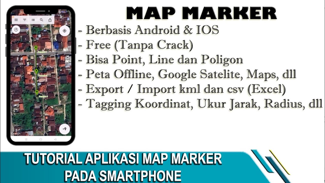 Tutorial Aplikasi Map Marker Tagging Koordinat Mobile