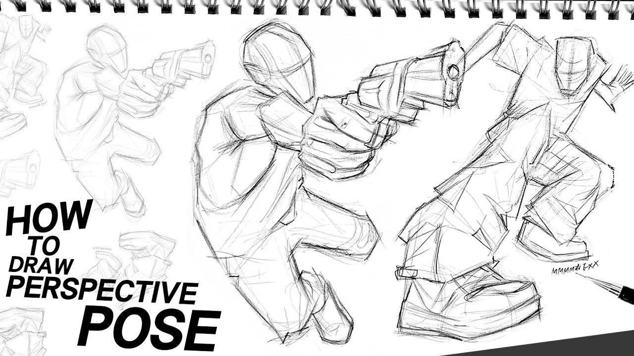How To Draw Perspective Poses