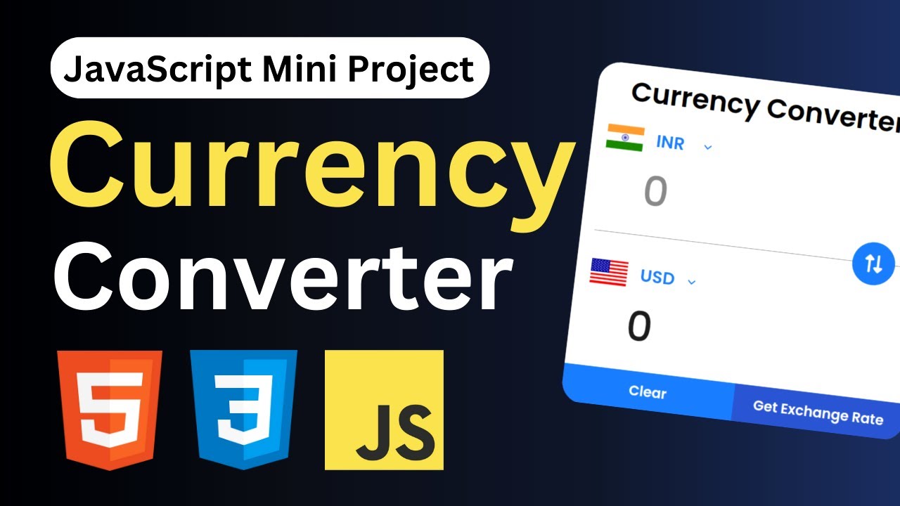 Currency Converter Using Api Youtube