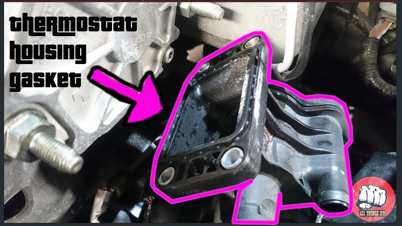 Thermostat Housing Gasket 1 5 Ford Fiesta Diesel Duratorq Coolant Leak