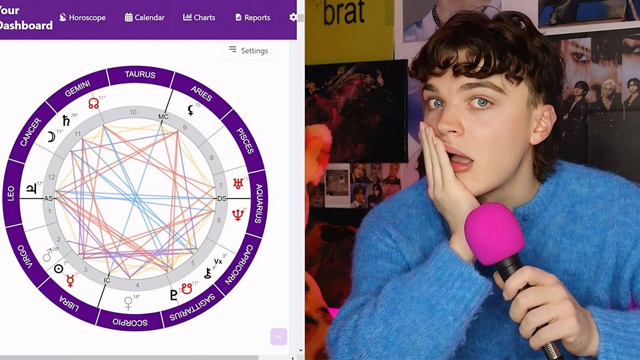 Reading My Birth Chart Youtube
