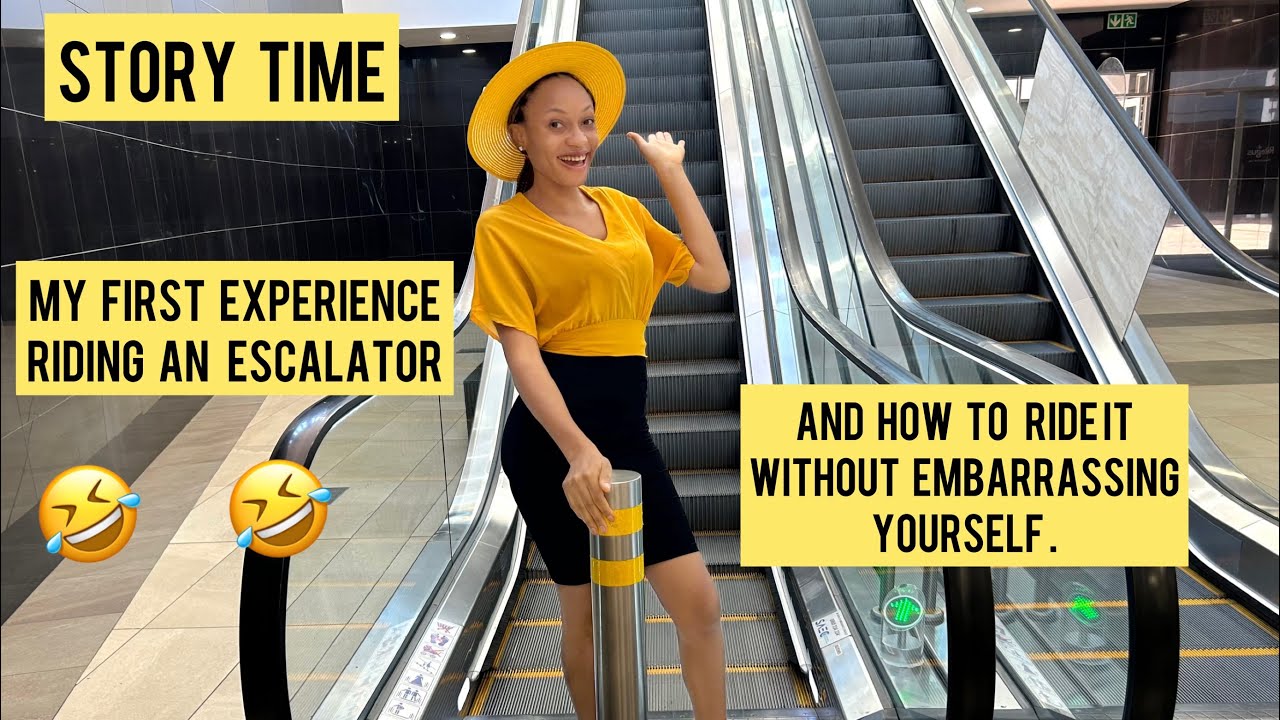 How To Ride An Escalator A Step By Step Guide Youtube
