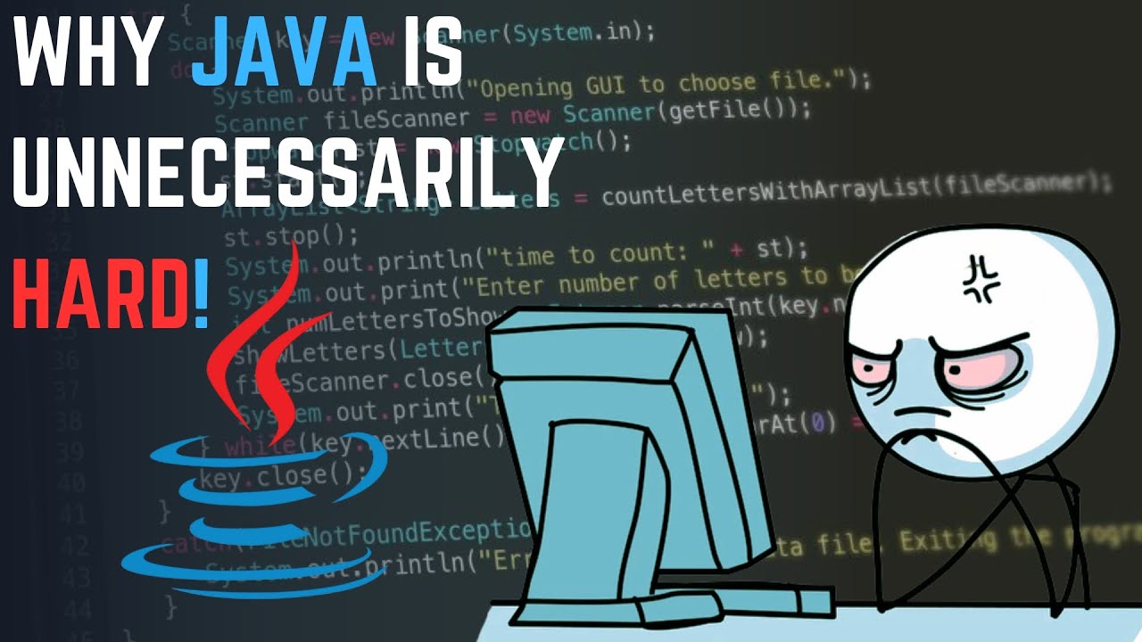 4 Reasons Why I Hate Java In 2 Minutes Youtube