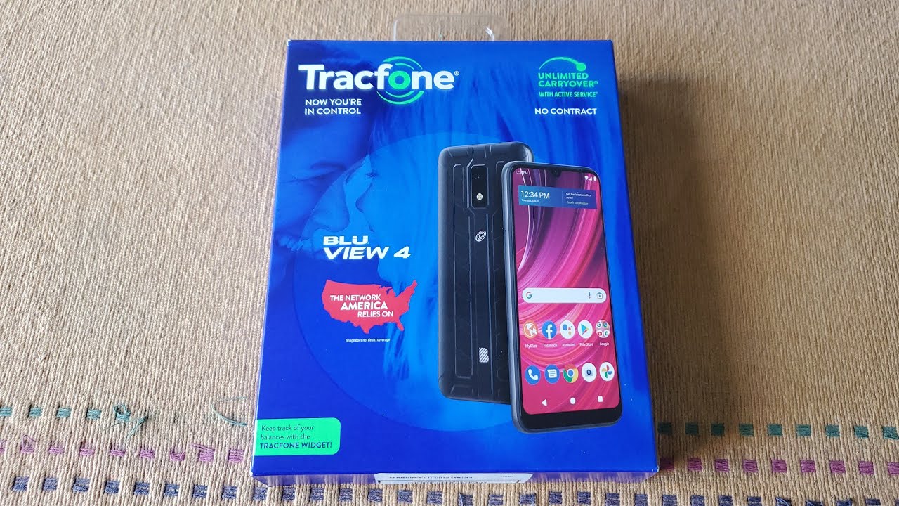 Blu View 4 Tracfone Unboxing Feature Overview Review Youtube