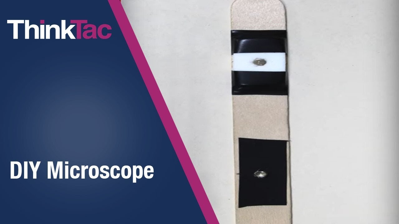 Diy Microscope Thinktac Diy Science Youtube