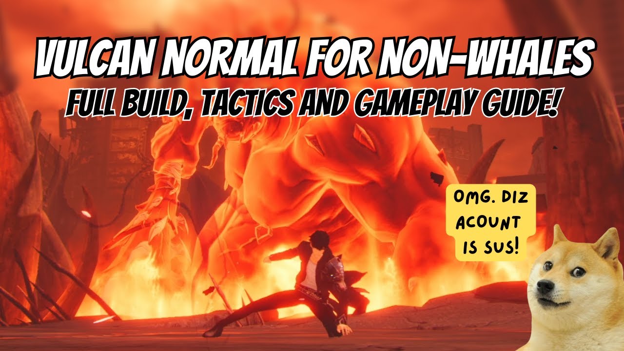 How I Cleared Vulcan Normal As A Non Whale With 350k Power Advanced