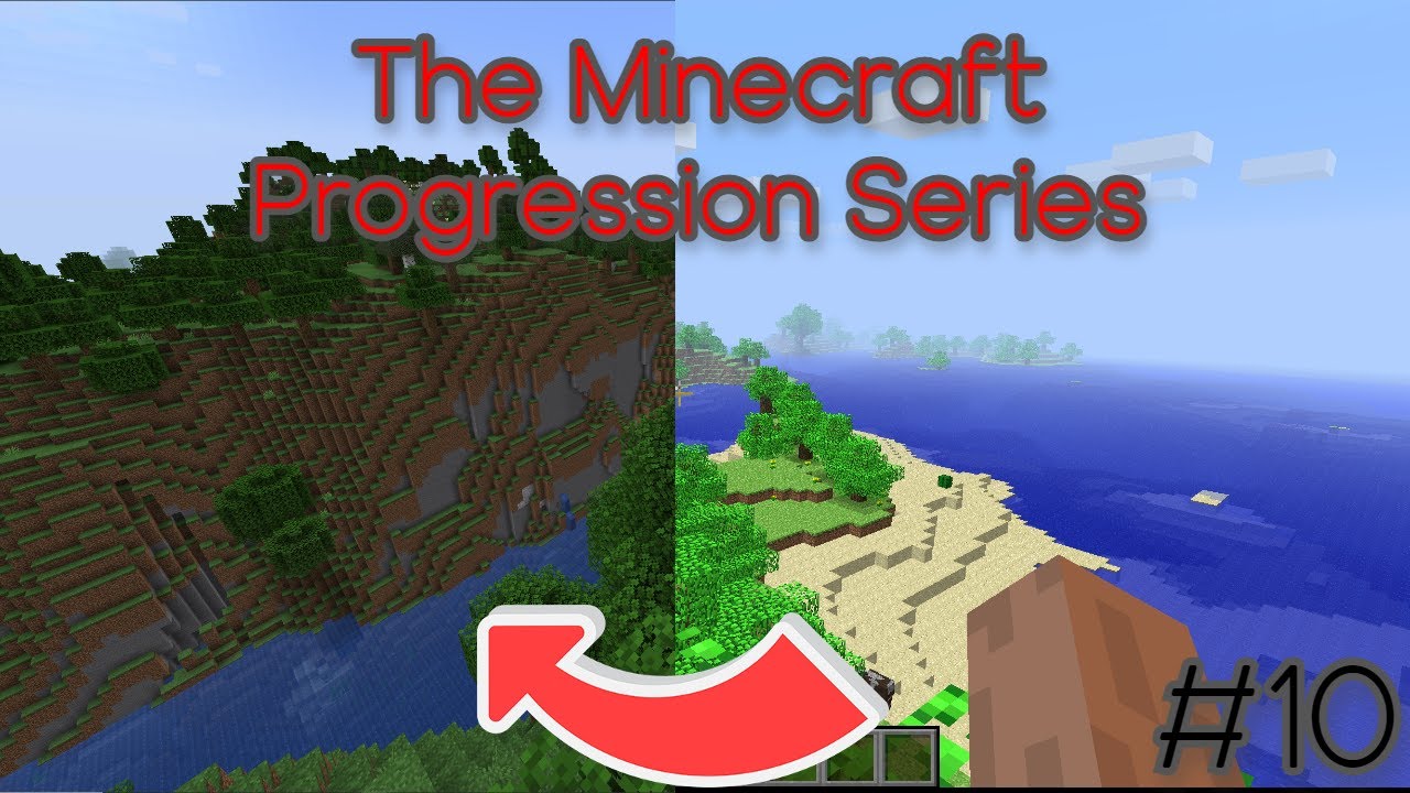 The Minecraft Progression Series A Whole New World Youtube