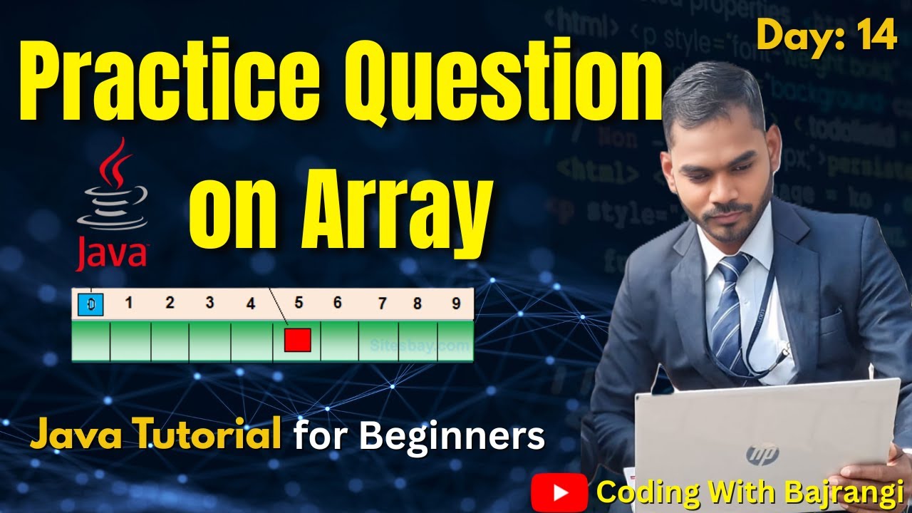 Lecture 15 Java Array Practice Questions Java Full Course Coding