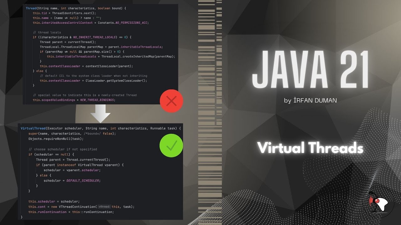 Java 21 Güncellemesi̇ 3 Virtual Threads Youtube