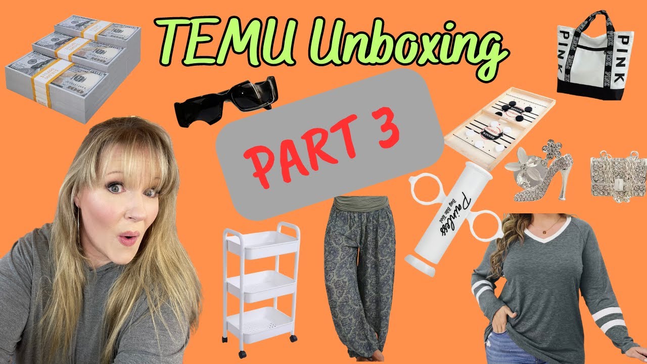 Temu Unboxing Part 3 Youtube