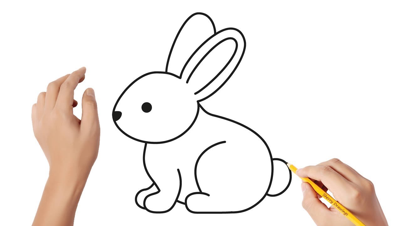 How To Draw A Easter Bunny