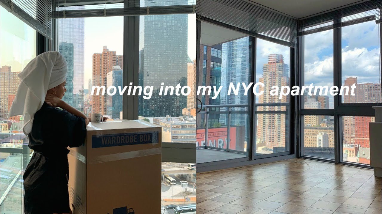 Moving Into My New Nyc Apartment Vlog Youtube
