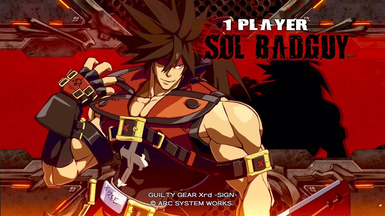 Guilty Gear Xrd Rev 2 Sol Badguy Arcade Mode Youtube
