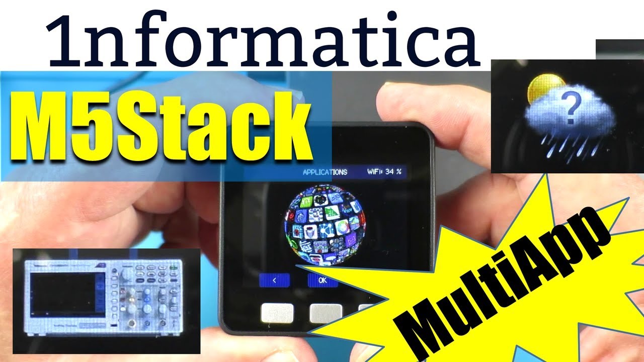 M5stack Multiapp Advanced Firmware Installation Tutorial Guide Youtube