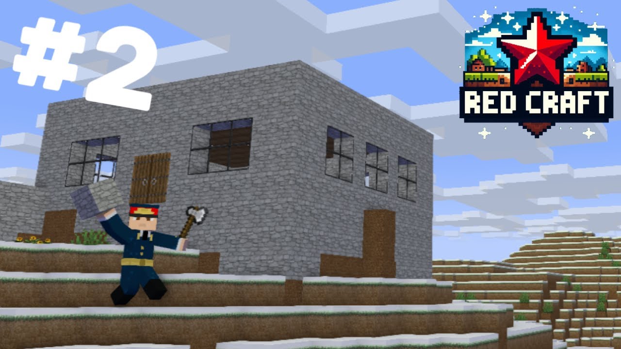Redcraft Empezando La Fortaleza 2 Youtube