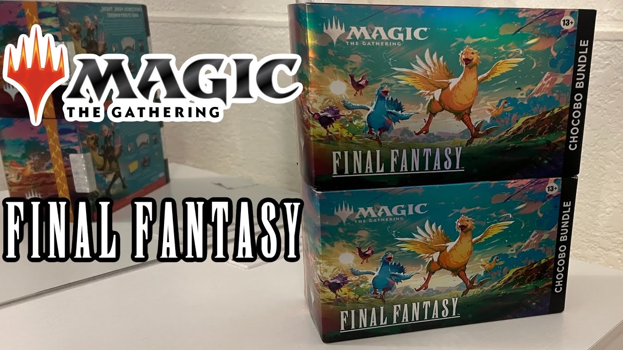 Opening 2 Chocobo Bundle Magic The Gathering Final Fantasy Unboxing