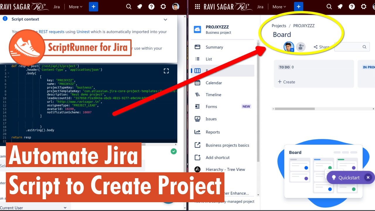 Scriptrunner For Jira Cloud Create Project Youtube