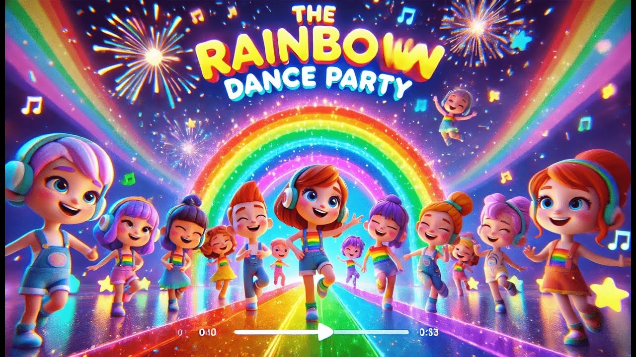 The Rainbow Dance Party рџњ Fun Song For Kidsрџћ рџ ѓ Youtube