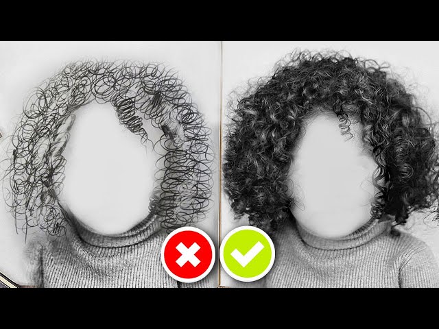 How To Draw Realistic Curly Hair For Beginners Boy Infoupdate Org