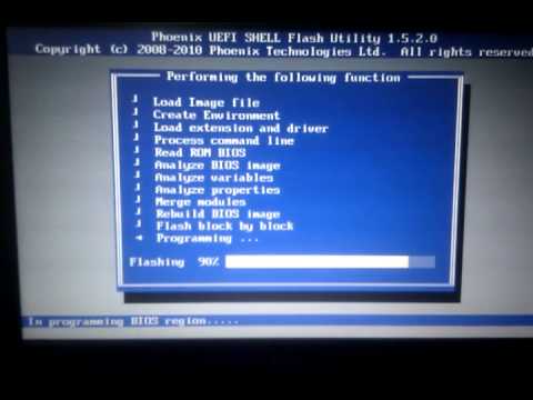 Flash Phoenix Bios Youtube