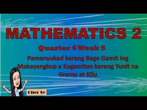 Grade 2 Mathematics Quarter 4 Week 5 Youtube