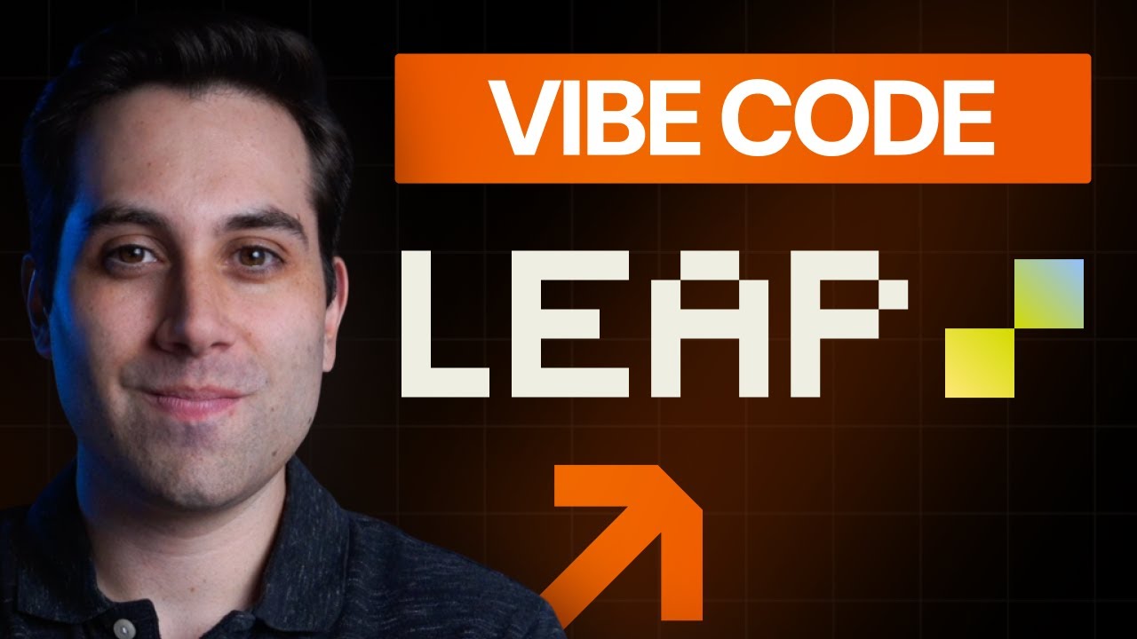 Leap New Nova Ferramenta De Ia Vibe Code Melhor Que Lovable Youtube