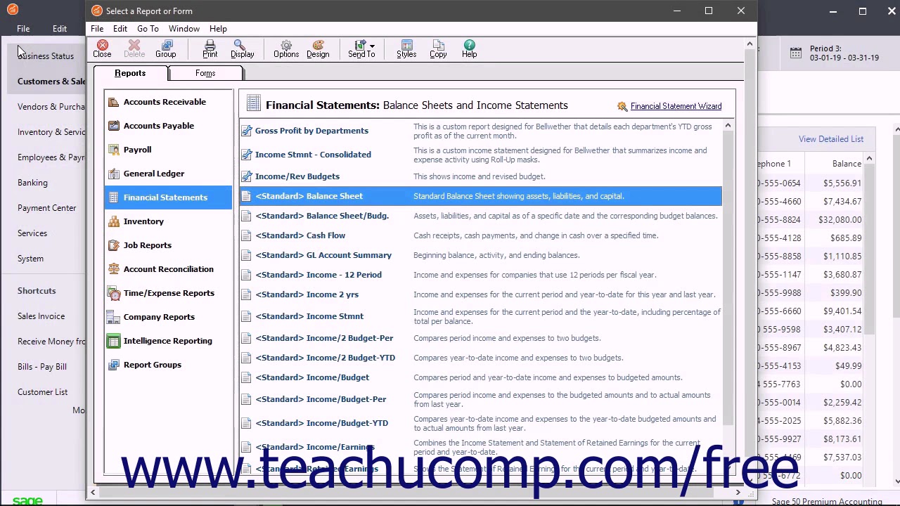 Sage 50 2018 Tutorial Learning Common Business Terms Sage Training
