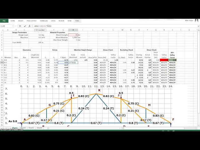 Simple Steel Truss Design Exle Infoupdate Org