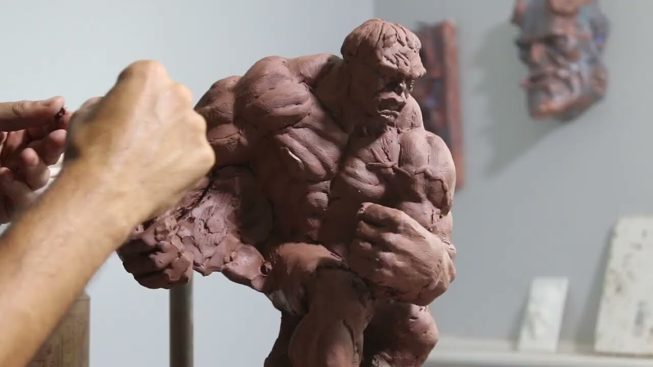 The Incredible Hulk Sculpt Part 2 Youtube