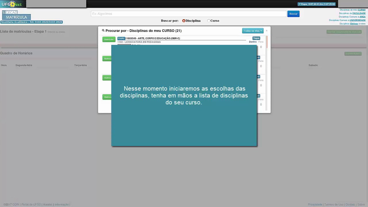 Tutorial Matricula Youtube