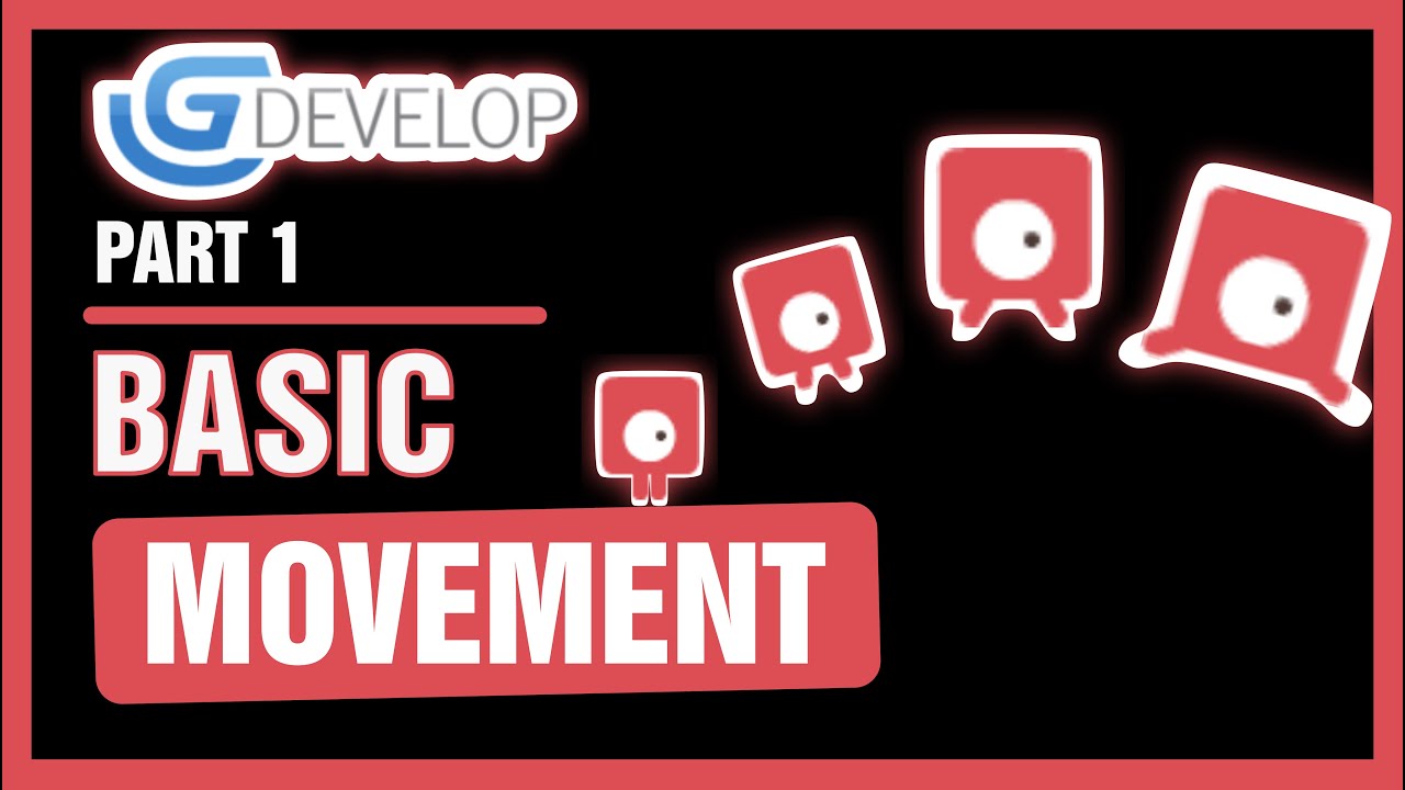1 Platformer Game Basic Movement Gdevelop 5 Youtube