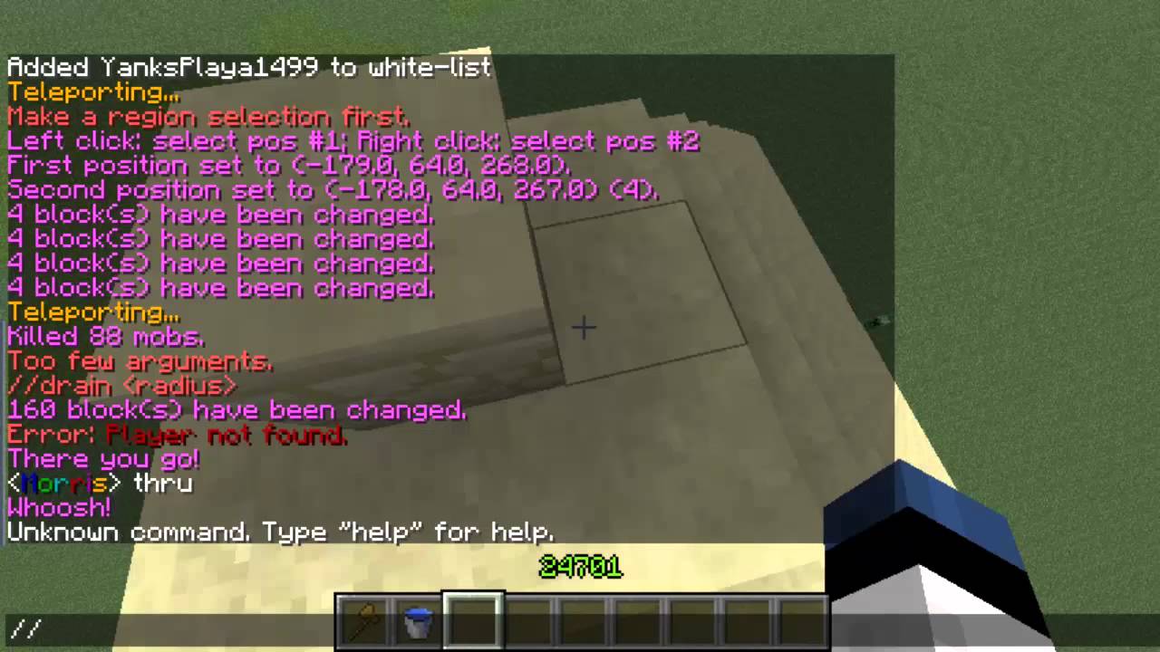 Minecraft Plugins World Edit Youtube