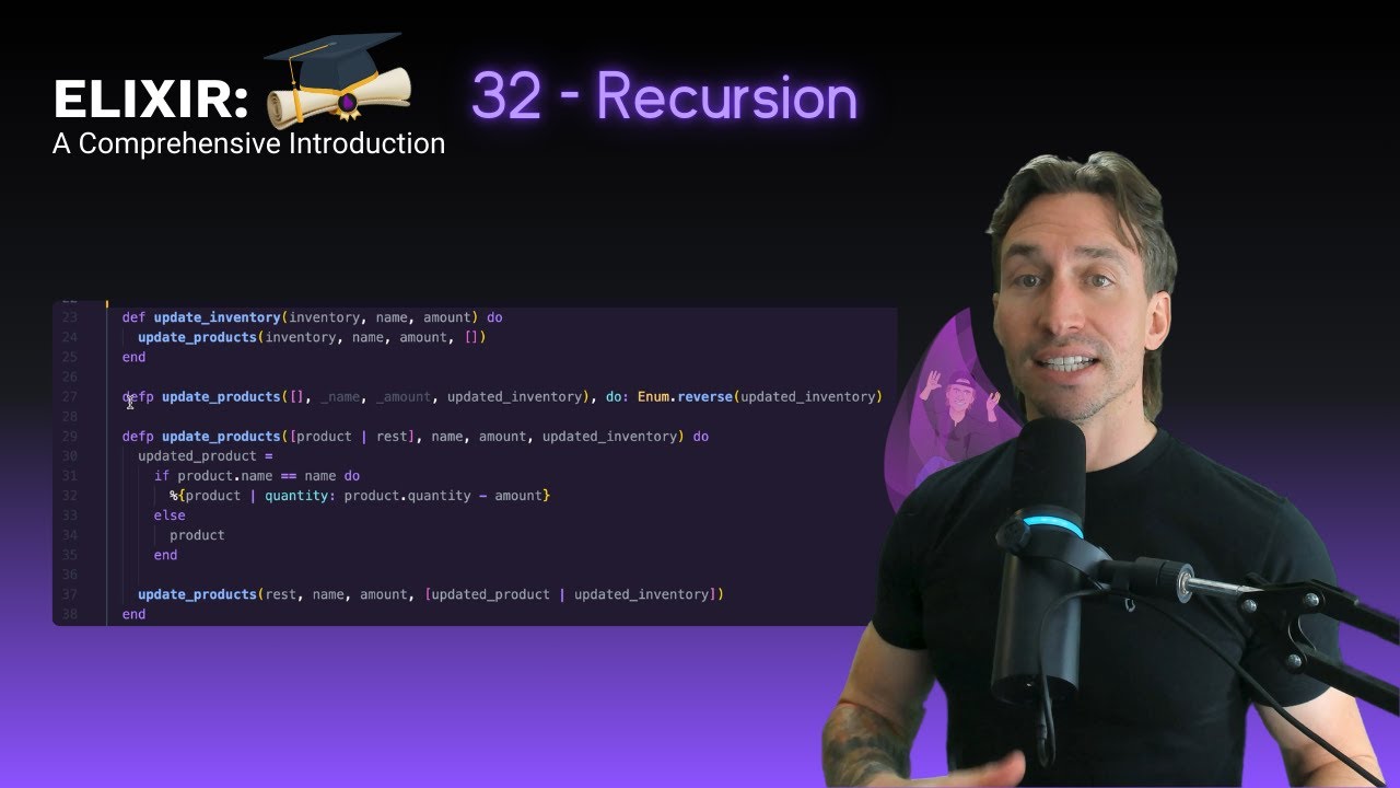 Elixir Full Course 32 Recursion Youtube