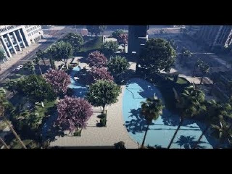 Free Fivem Legion Square With Vehicle Park Mlo Youtube