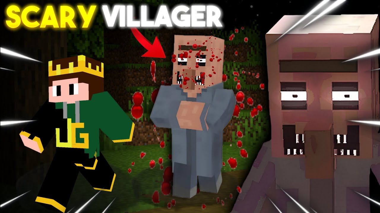 Minecraft Villager Is So Creepy Minecraft Poison Map Youtube