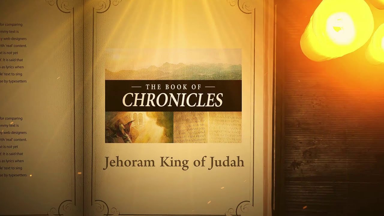 2 Chronicles 21 4 20 Jehoram King Of Judah Bible Stories 2