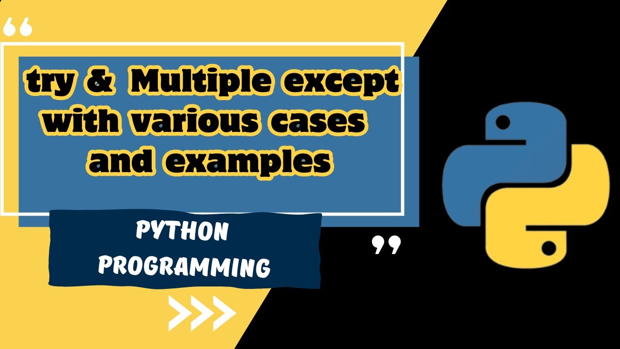 Advanced Exception Handling In Python Part 3 Mastering Try And