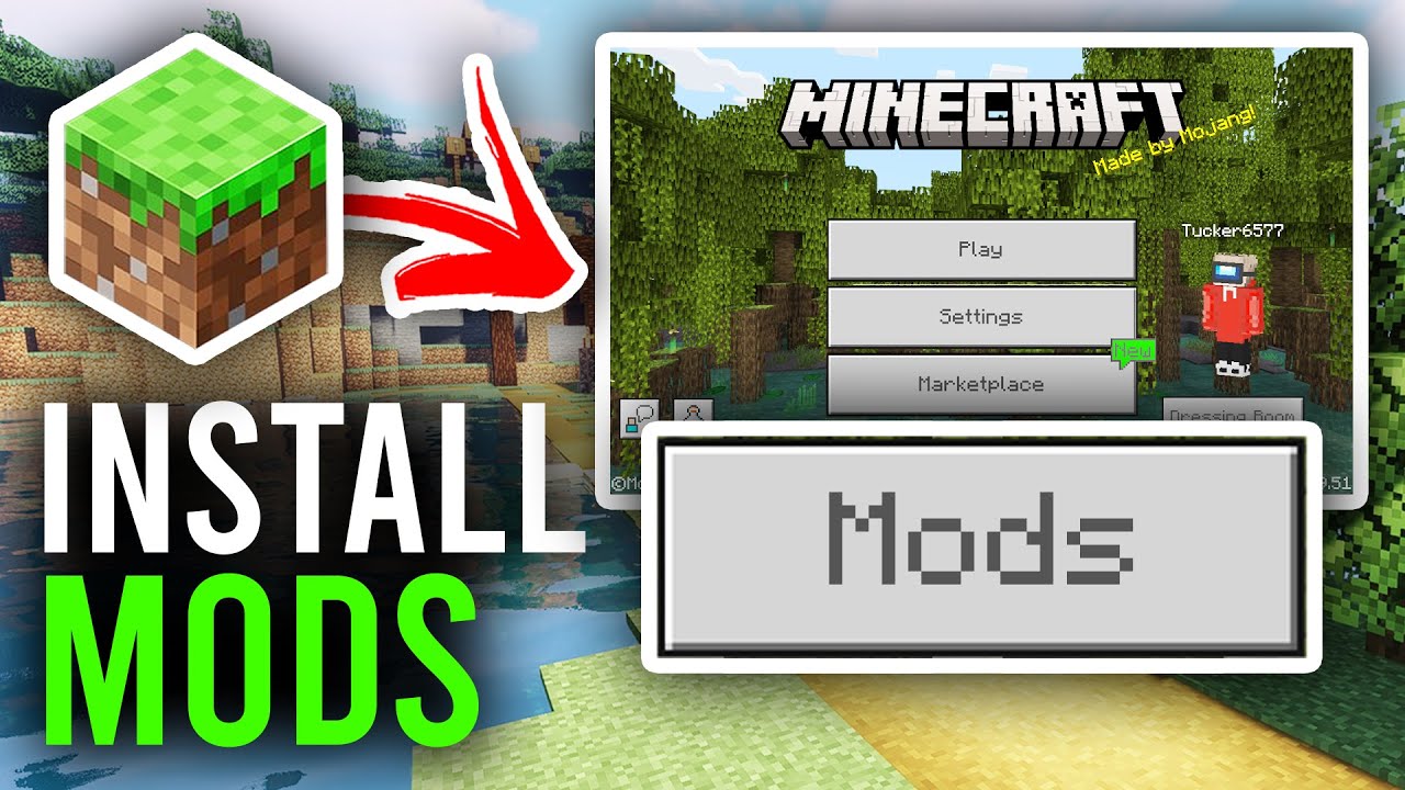How To Install Mods In Minecraft Bedrock Edition Full Guide Youtube