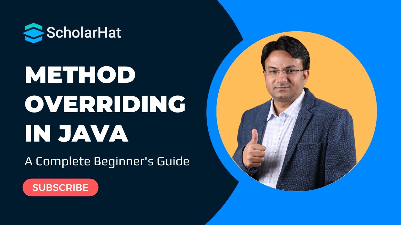 Overriding In Java Learn Method Overriding In Java Java Tutorial