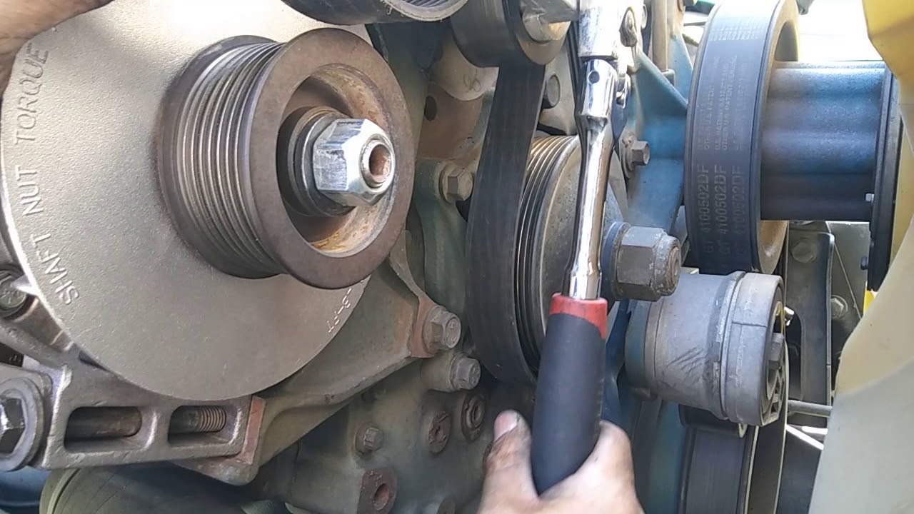 Replacing Alternator Part 2 Youtube
