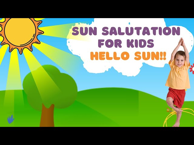 Yoga Poses For Kids Sun Salutation Google Search Kids Yoga Poster