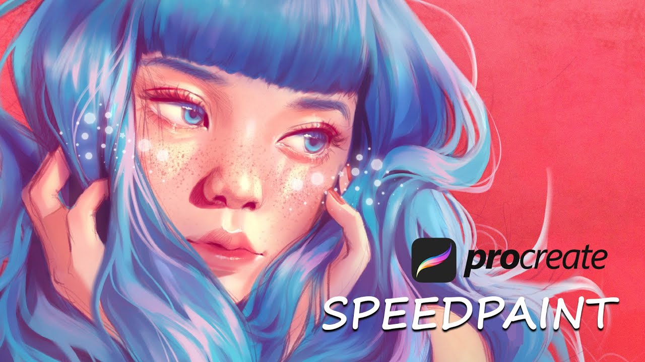Portrait In Procreate Speedpaint Youtube