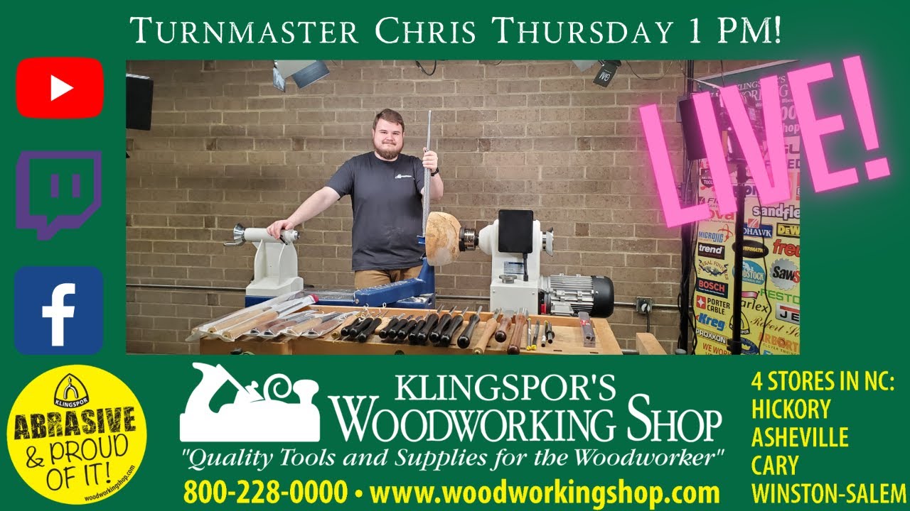 Ladle Chucks Turning Thursday S With Turnmaster Chris Youtube