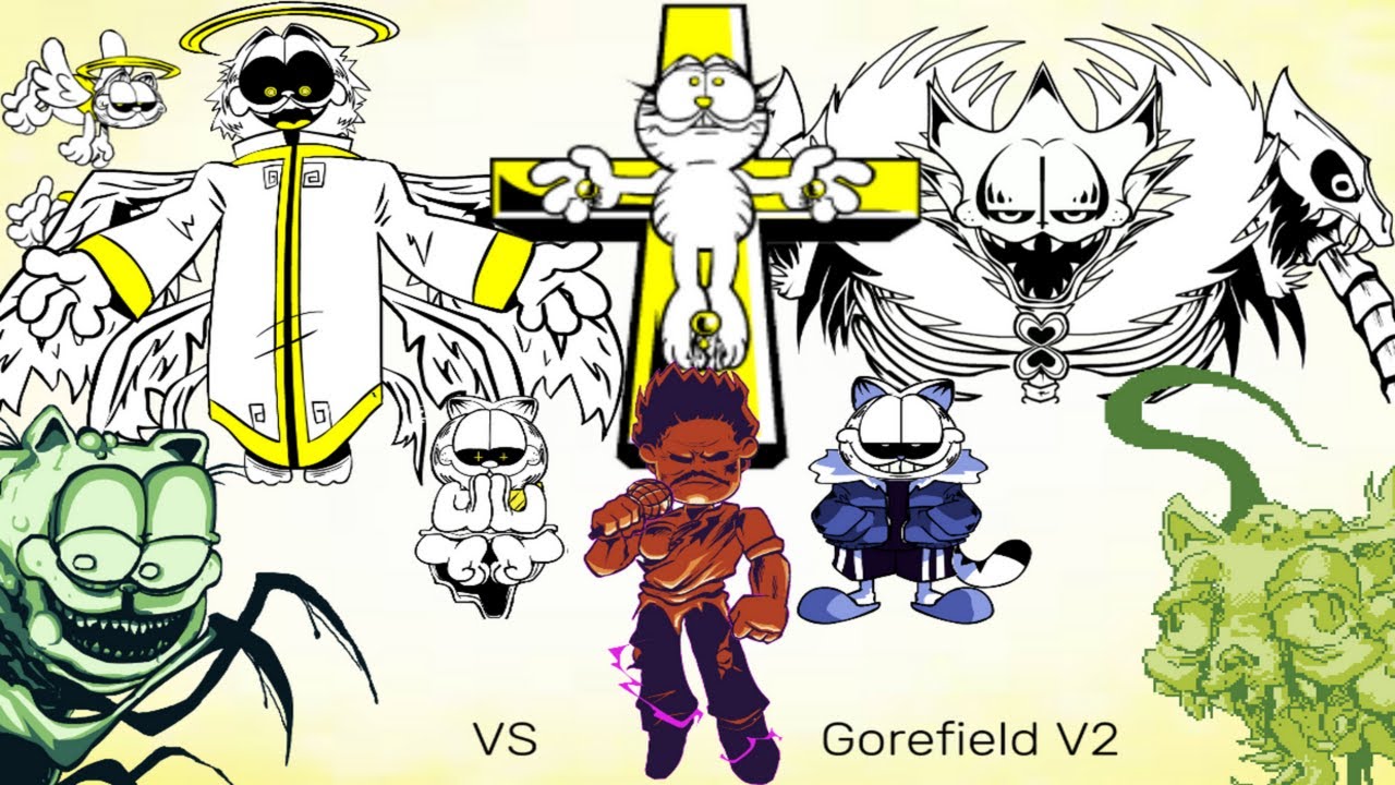 Fnf Vs Gorefield V2 Youtube